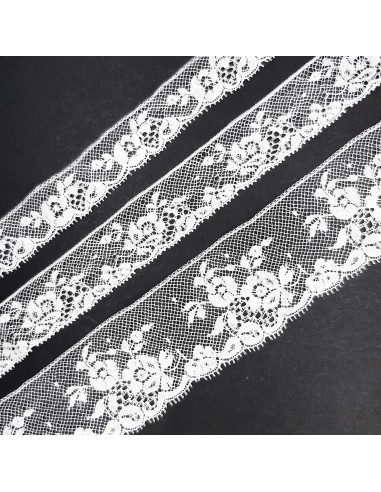 Encaje valencie blanco | Mercería Alfambra
