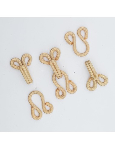 Corcheta forrada de tela | Mercería Alfambra